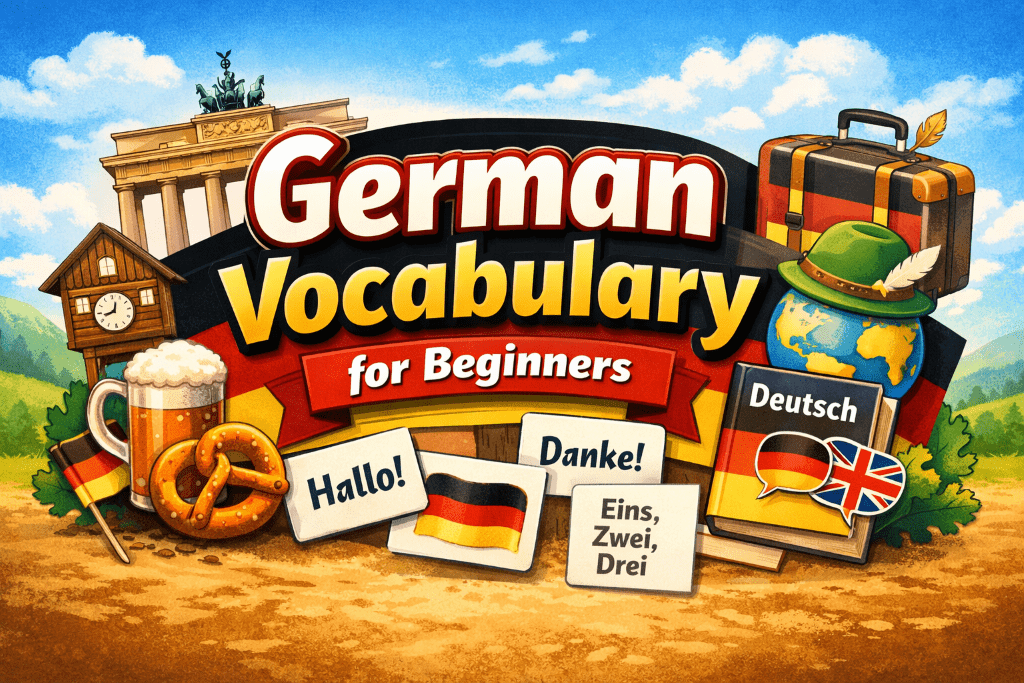 (A1-A2) Beginning German Vocabulary